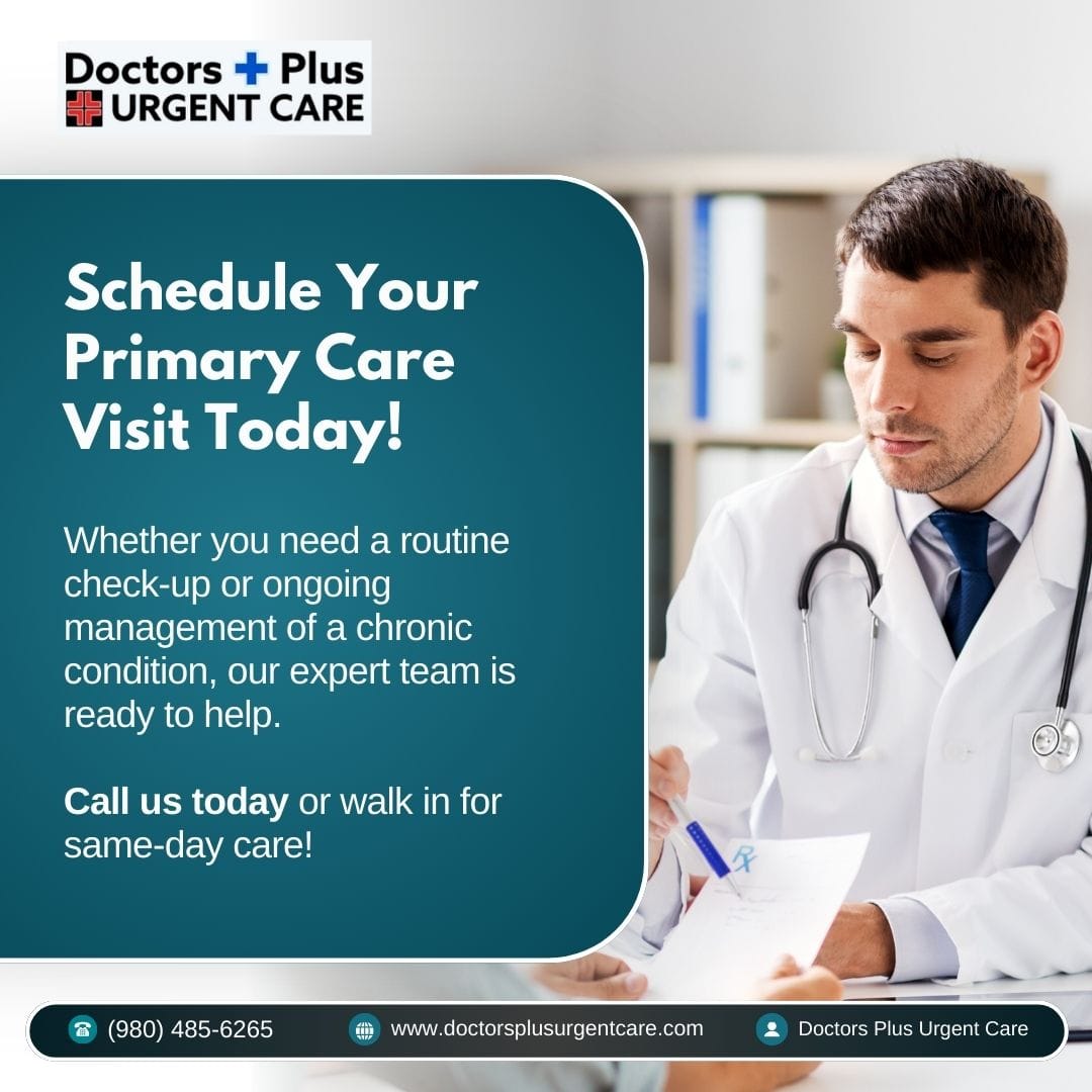 Primary Care Doctors Concord NC | Doctors Plus Urgent Care